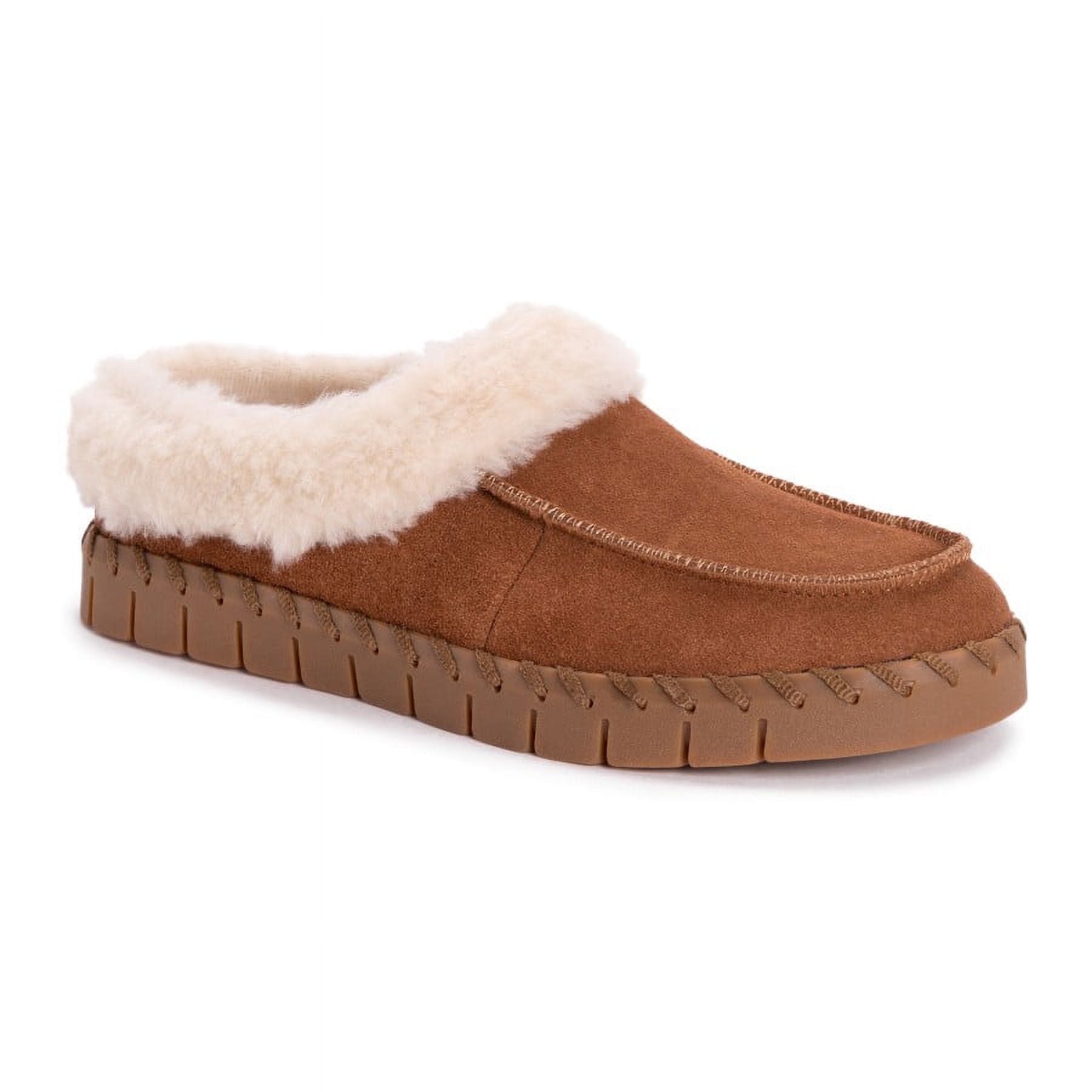 MUK LUKS Women's Flexi Buffalo Shoe-Cognac 7.5 - Walmart.com