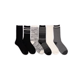 Ozark Trail Women's Merino Wool Blend Crew Hiking Socks, 1 Pack ...