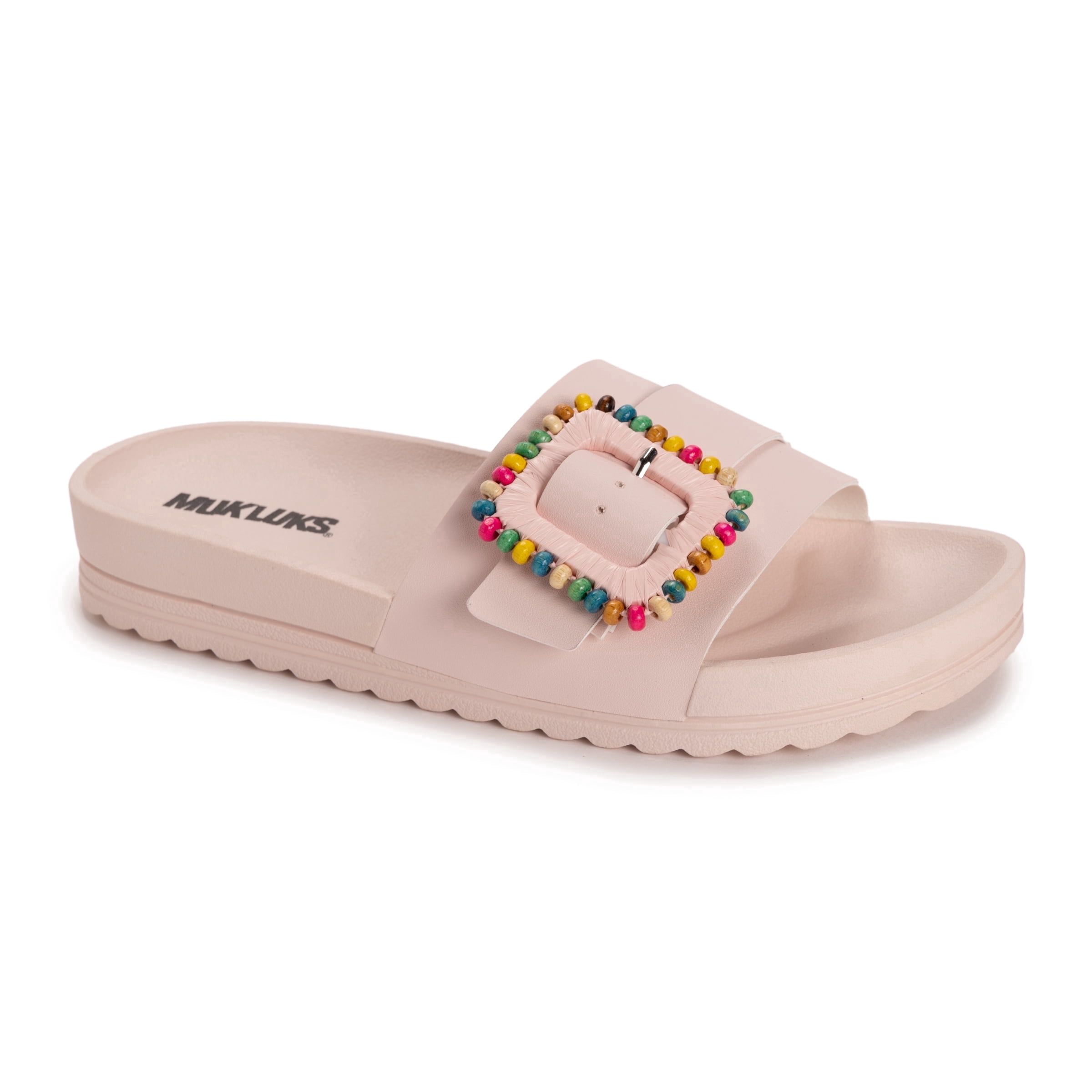MUK LUKS Women's Grand Colette Sandal - Walmart.com