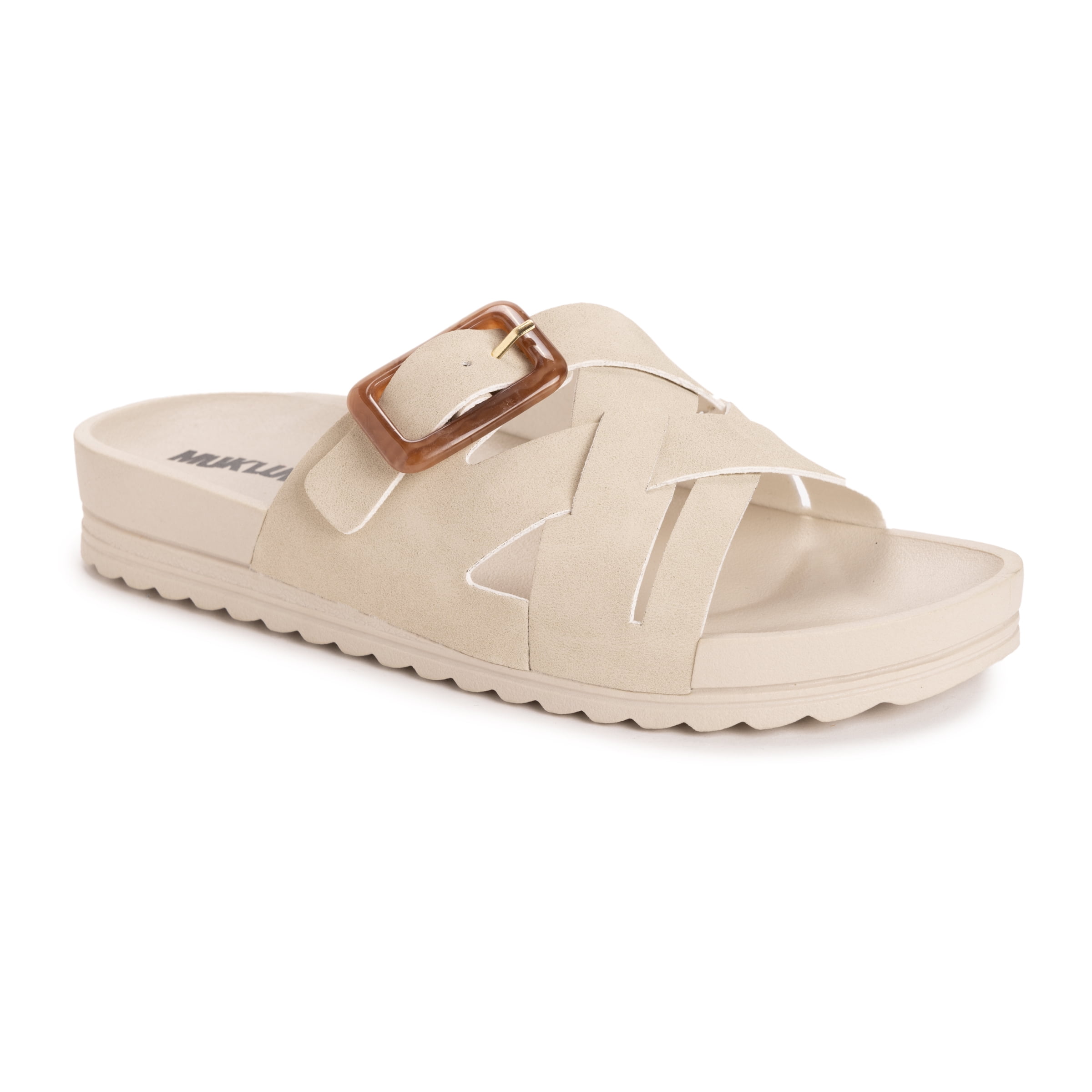 MUK LUKS Women's Grand Shayna Sandal - Walmart.com