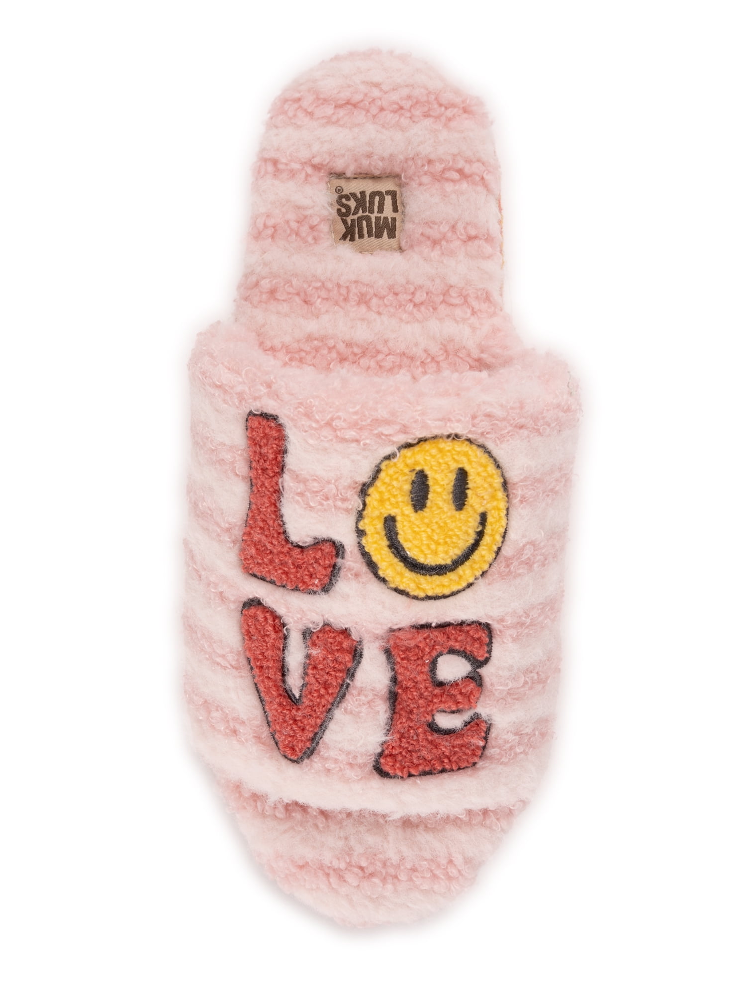 MUK LUKS Women's Graphic Cozy Slide Slipper - Walmart.com