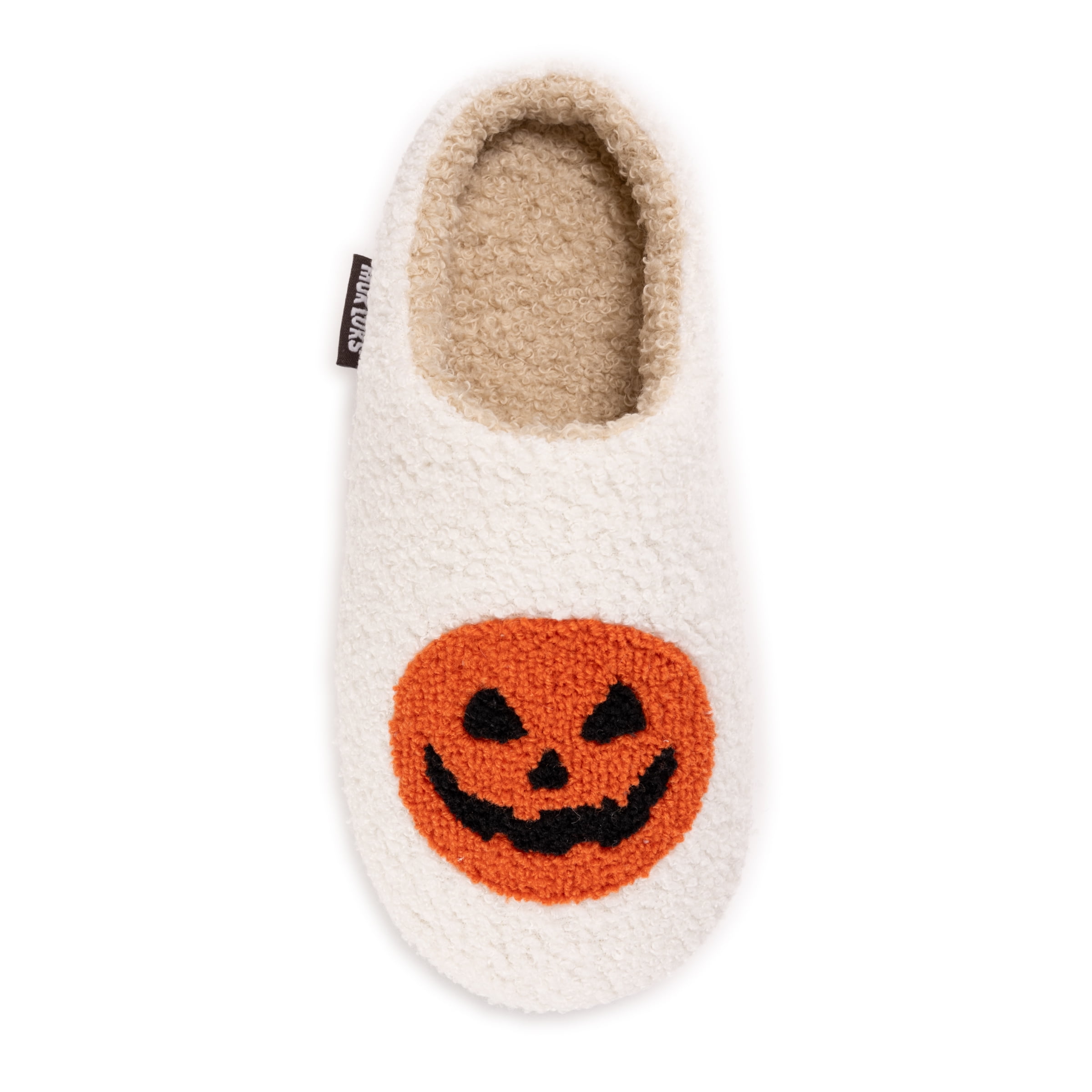 MUK LUKS Women's Fall Novelty Halloween Punch Needle Clog Slipper ...
