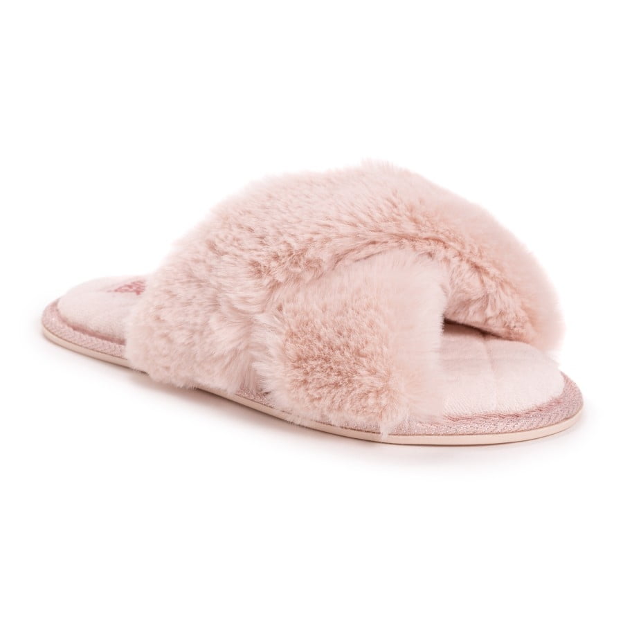 MUK LUKS Women's Perley Criss Cross Slipper - Walmart.com