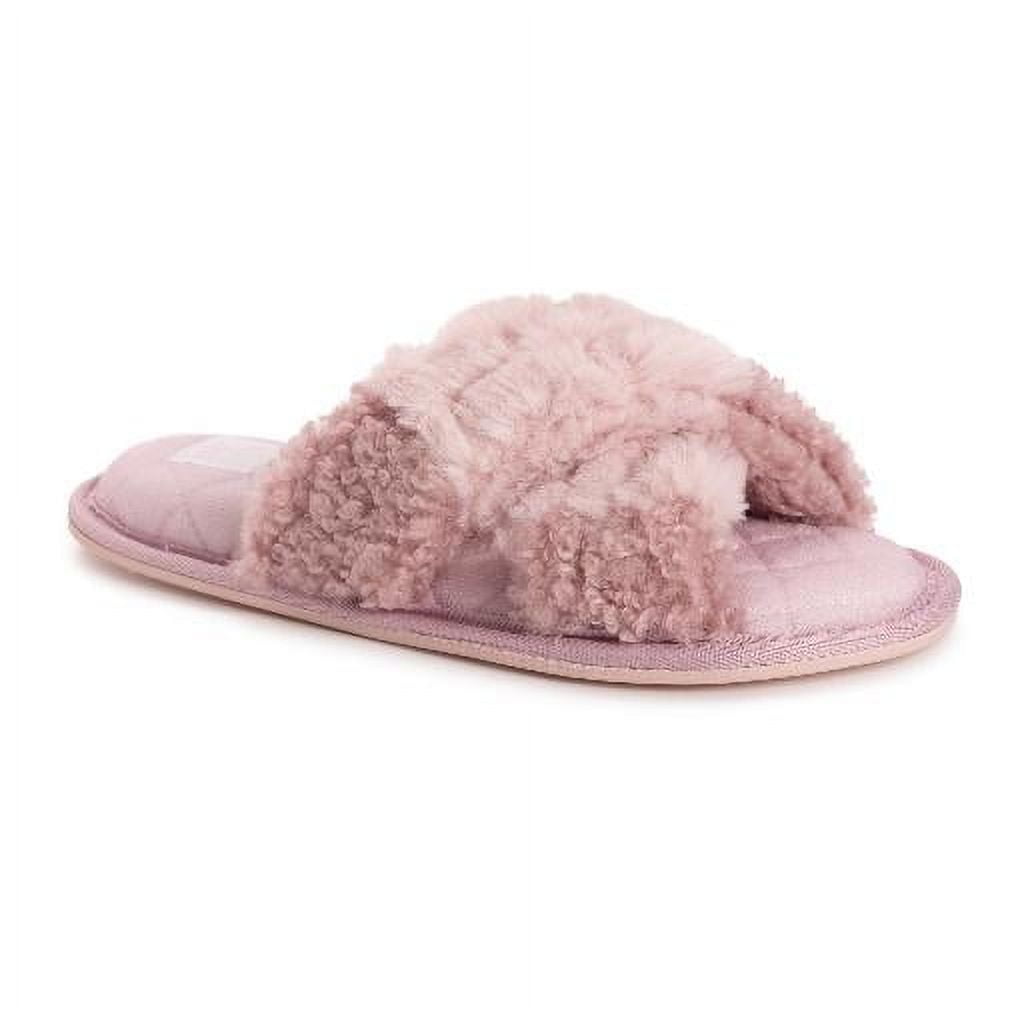MUK LUKS Women's Perley Criss Cross Slipper - Walmart.com