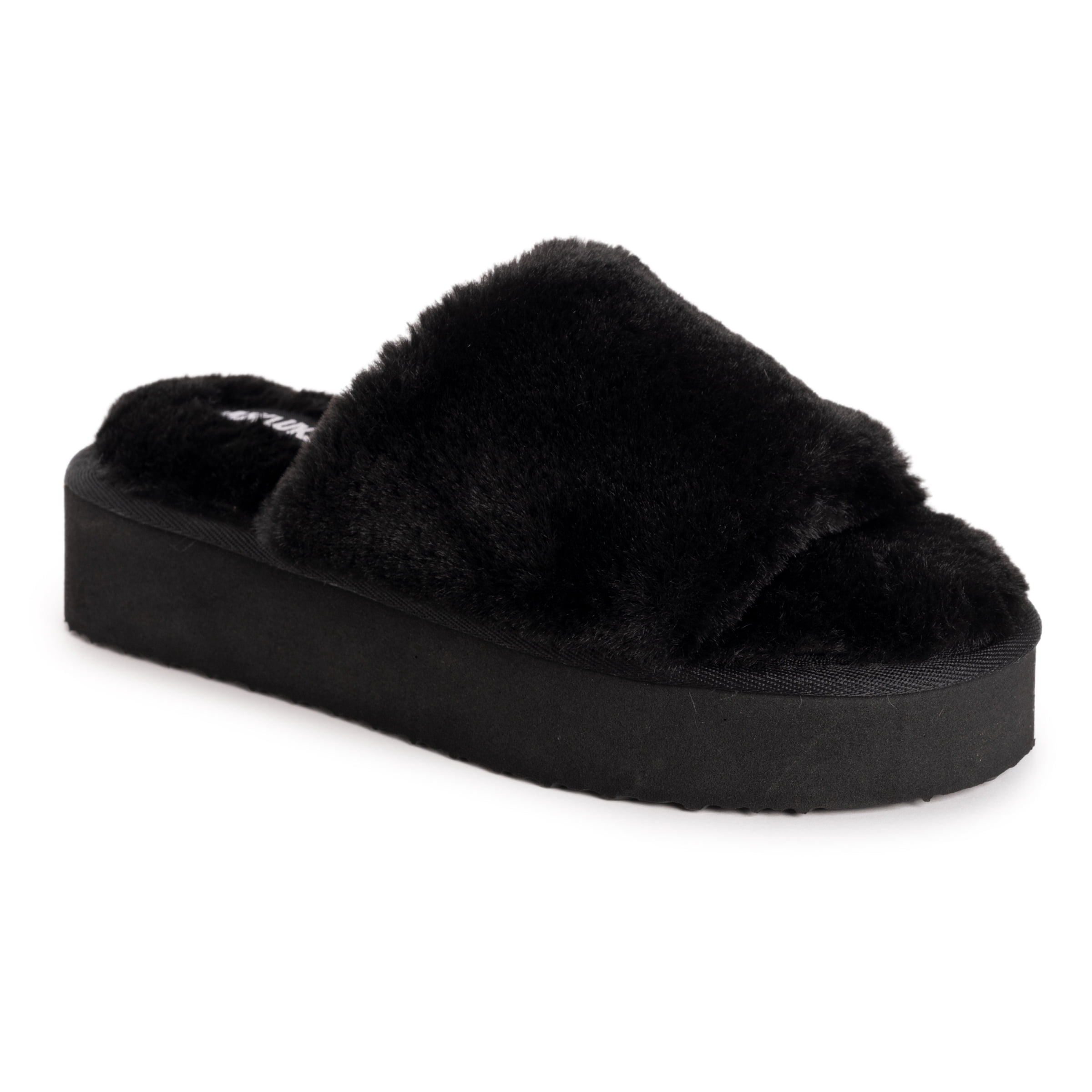MUK LUKS Women's Platform Slide Slipper - Walmart.com