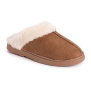 Joyspun Women's Suede Platform Clog Slippers - Walmart.com