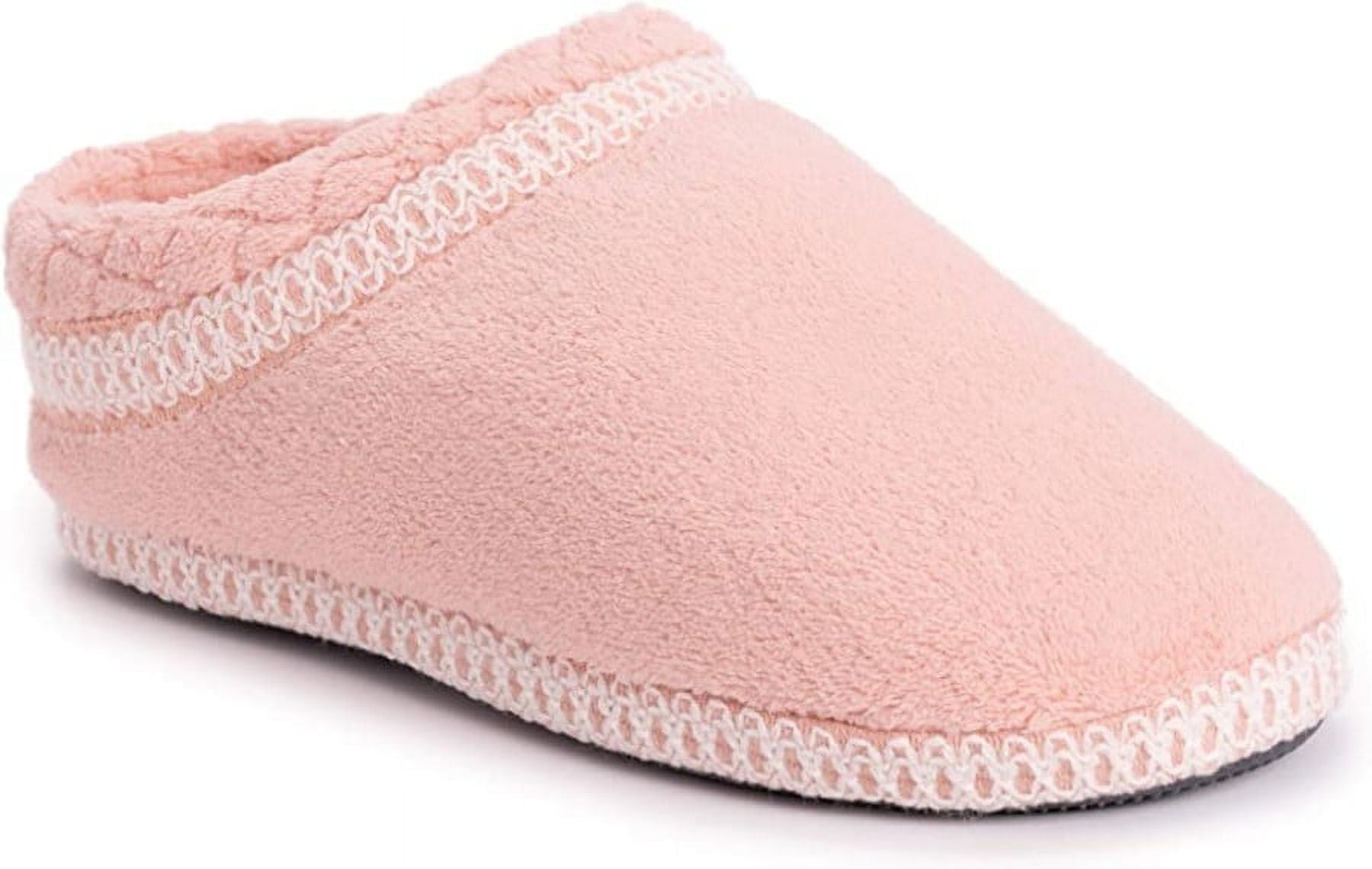 MUK LUKS Women's Rita Washable Slipper, Full Foot Design, Memory Foam ...