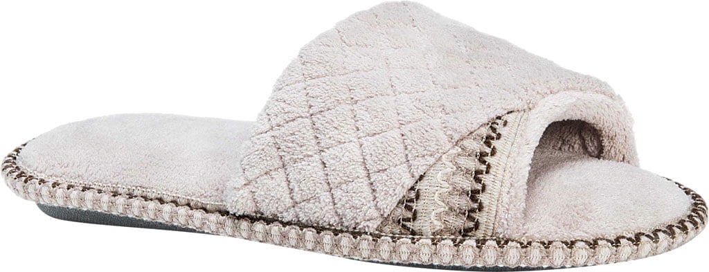MUK LUKS Women's Sally Open Toe Scuff Slipper - Walmart.com