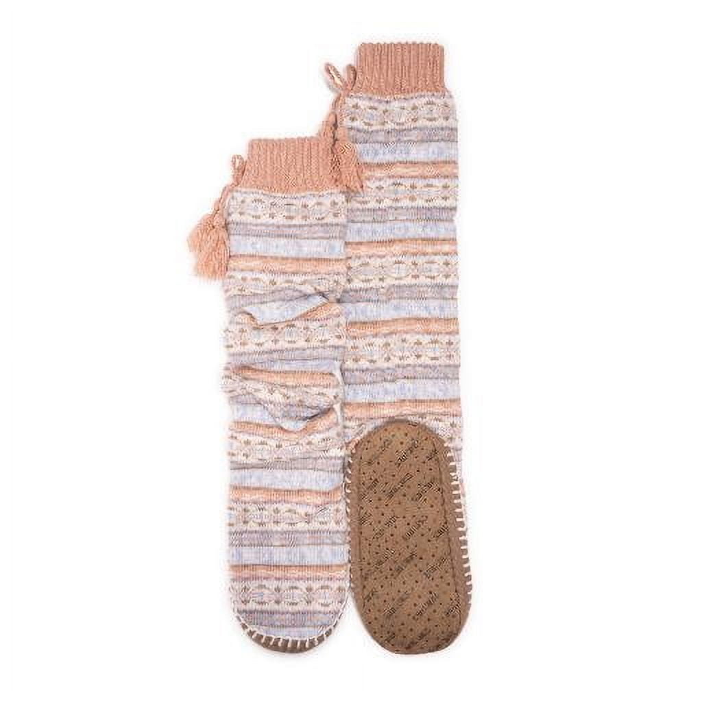 MUK LUKS Women's Scrunchy Slipper Sock - Walmart.com
