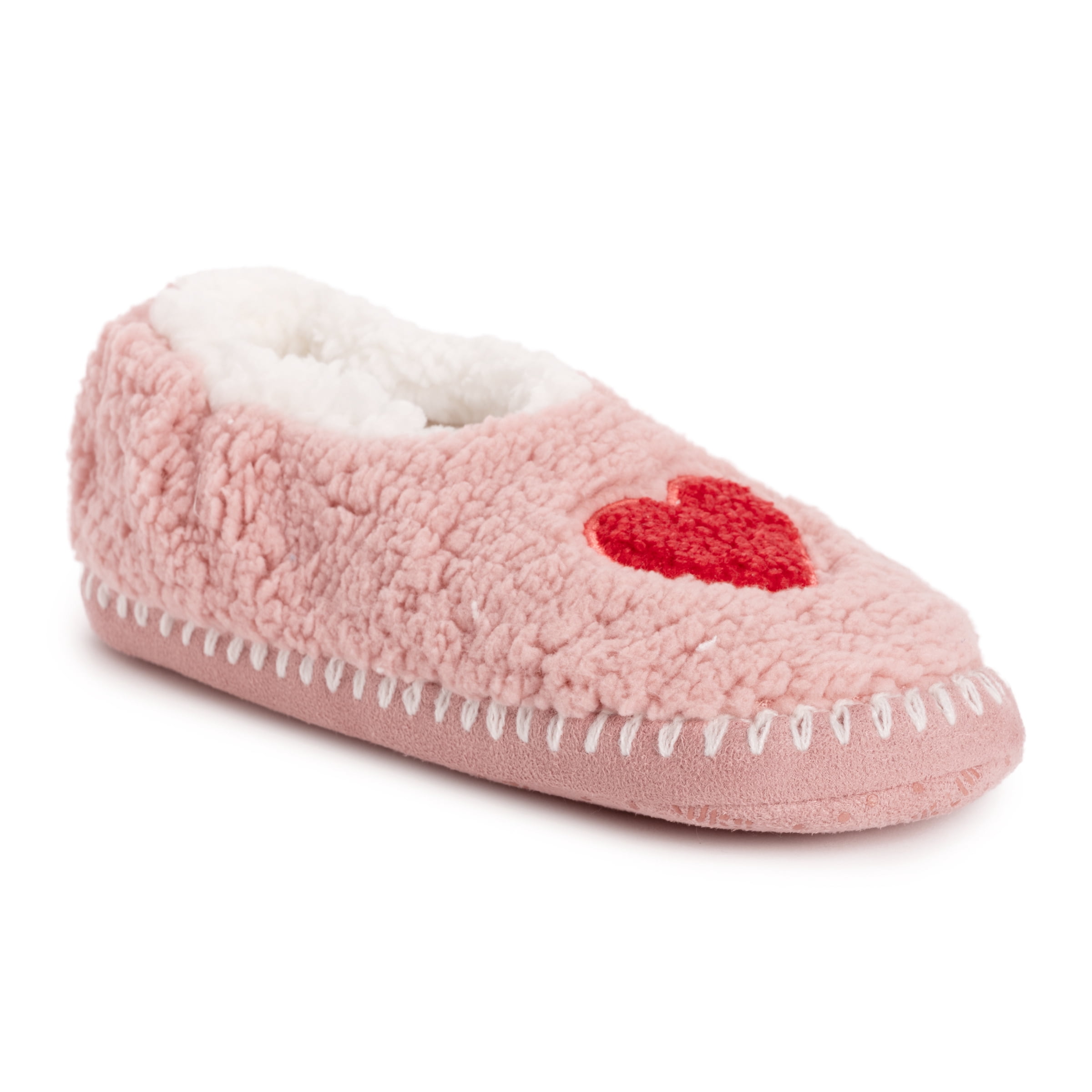 MUK LUKS Women's Sherpa Ballerina Slipper - Walmart.com