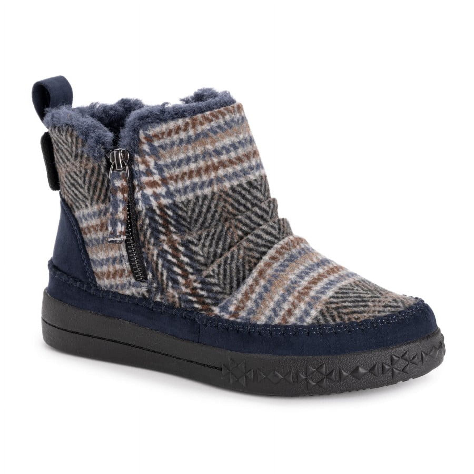 MUK LUKS Women's Ankle Fur Lined Street Richmond Booties - Walmart.com