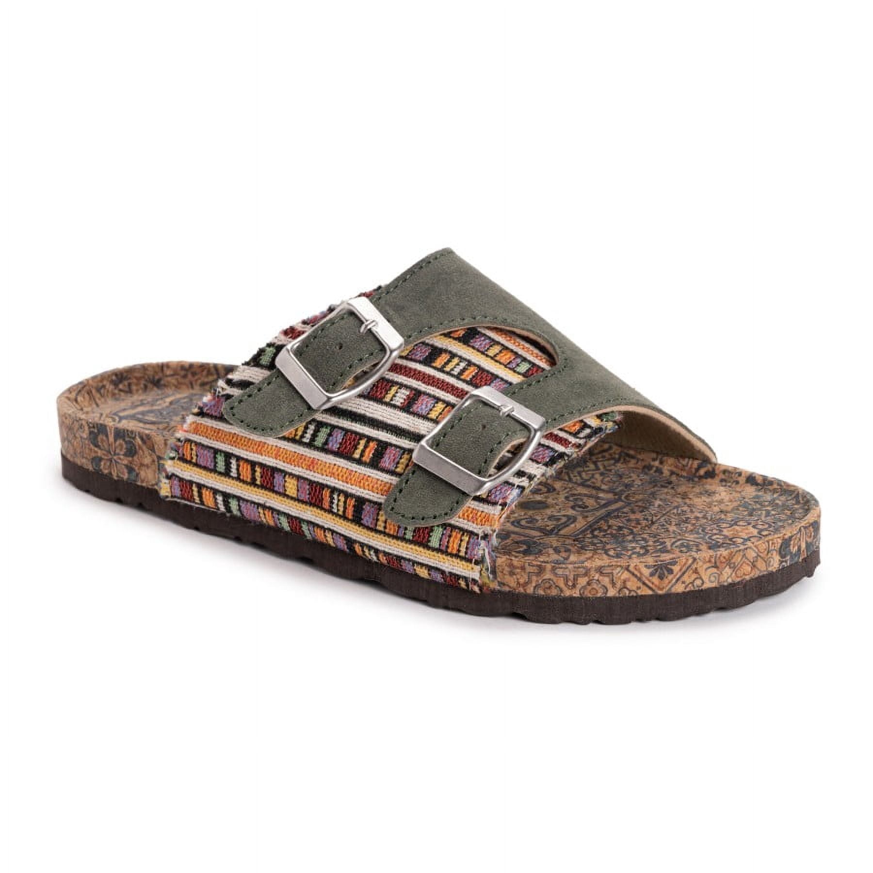 MUK LUKS Women's Valerie Terra Turf Sandals - Walmart.com