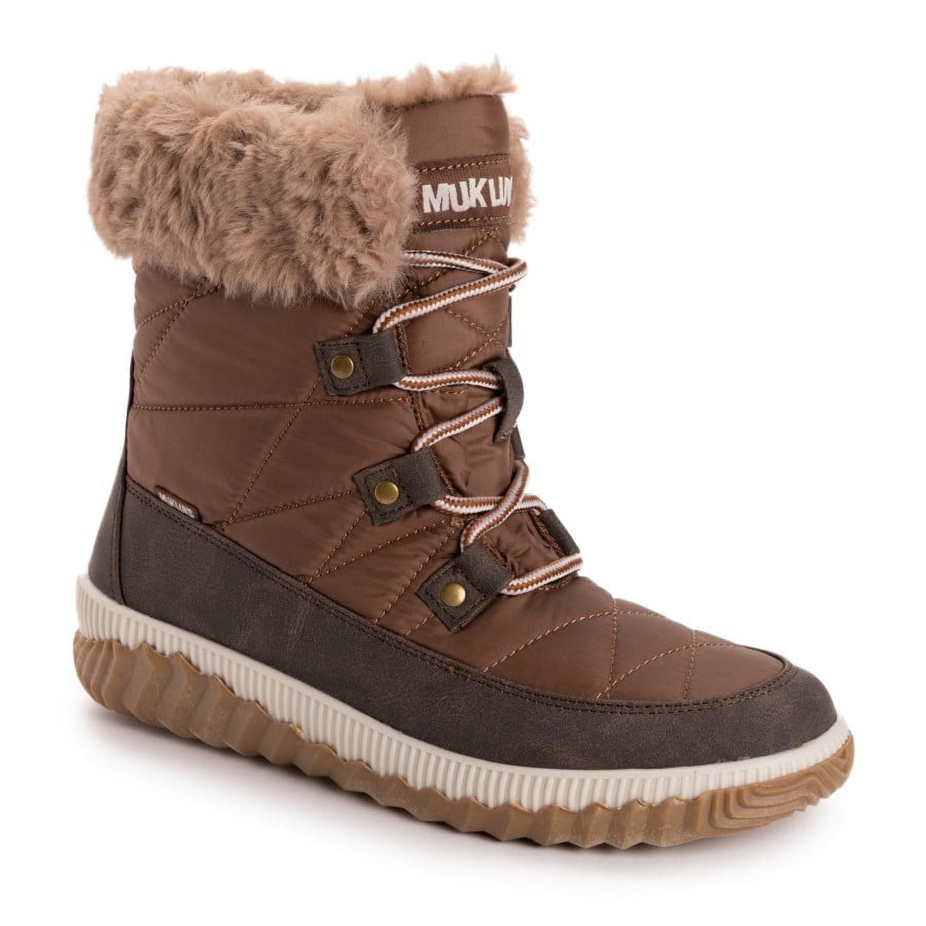 MUK LUKS Women's Winnie Waverly Boots - Walmart.com