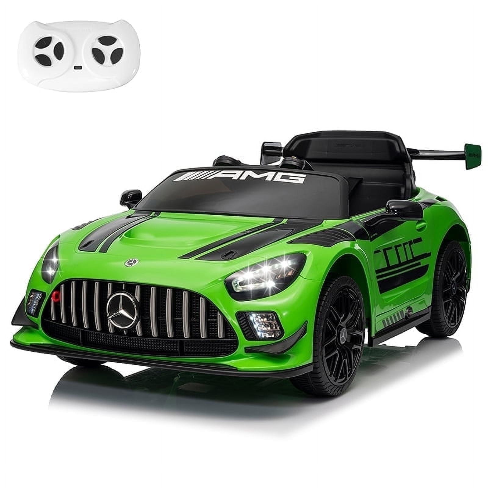 MUKIDY 12V Licensed Mercedes-Benz AMG GT3 Electric Ride on Car Toy for ...