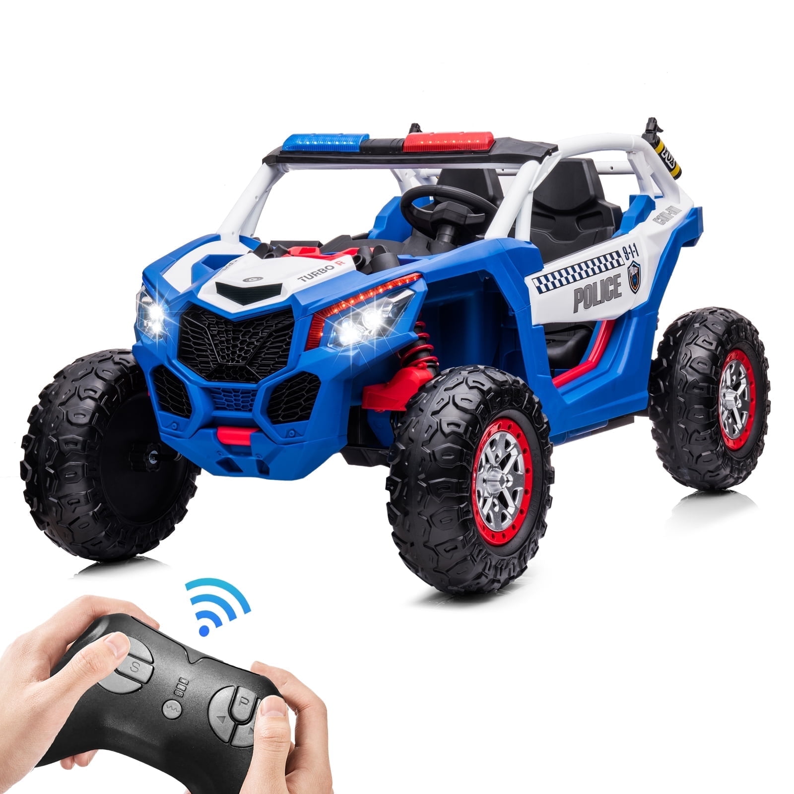 MUKIDY 24V Kids Ride On Car UTV, Remote Control Ride On Toys Off-Road ...