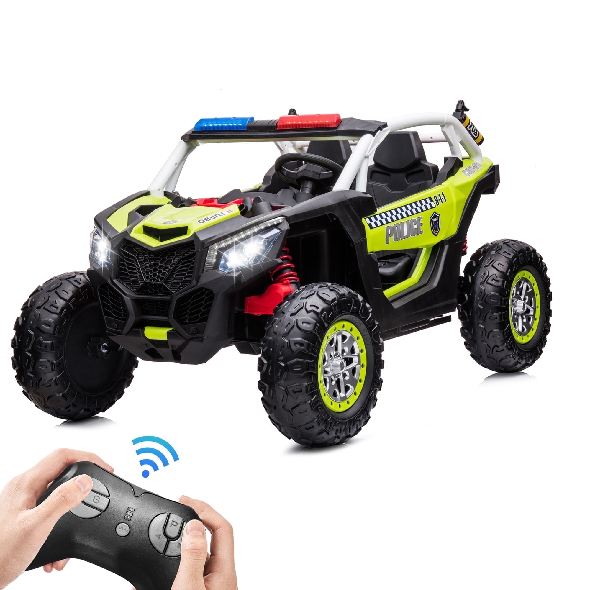 MUKIDY 24V Kids Ride On Car UTV, Remote Control Ride On Toys Off-Road ...
