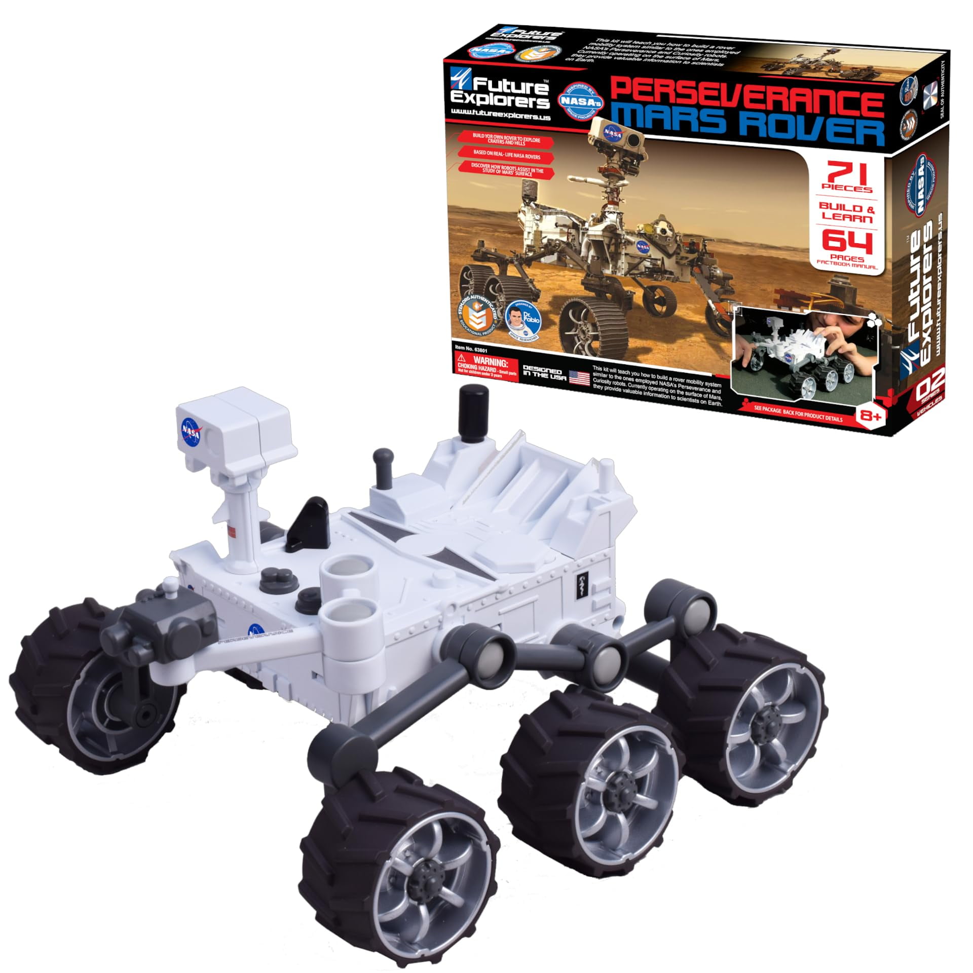 MUKIKIM NASA Future Explorers OIF8 - Perseverance Mars Rover. Build ...