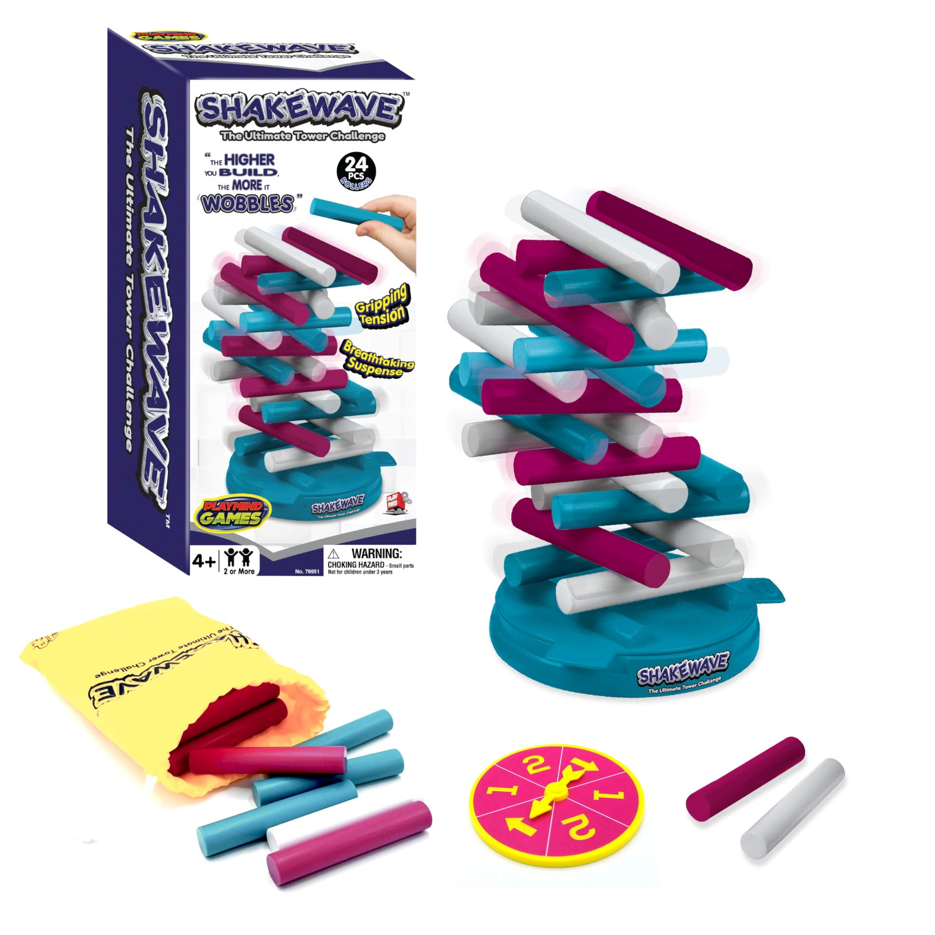 MUKIKIM Shakewave, Ultimate Stacking YPF5 Blocks Game Challenge, Stack ...