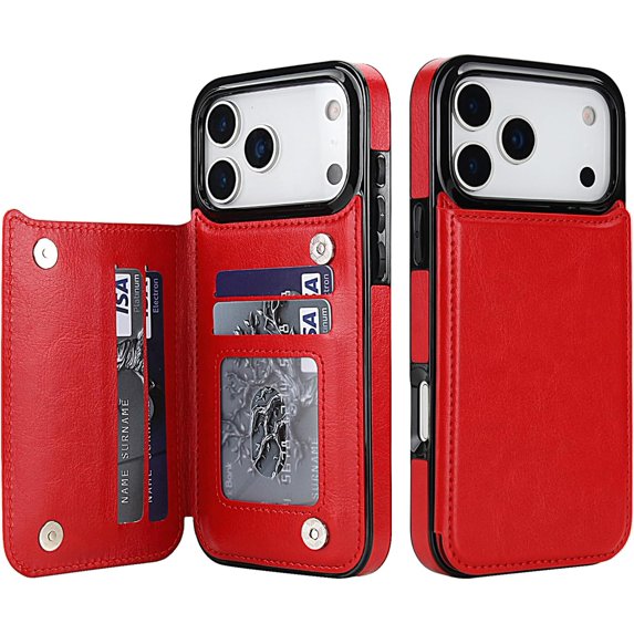 MUKO for iPhone 17 Pro Max Wallet Case with Card Holder - Flip Folio ...