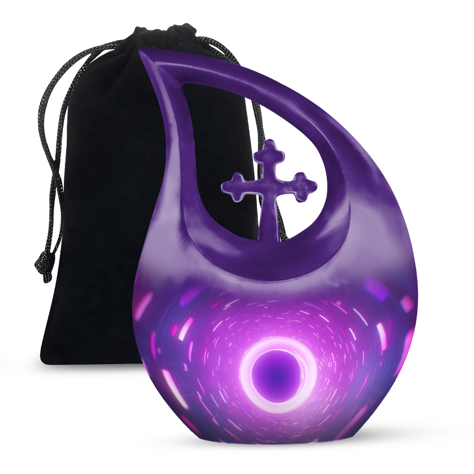 MUKTIVE Abstract Futuristic Cremation Urn for Human Ashes Adult Female ...
