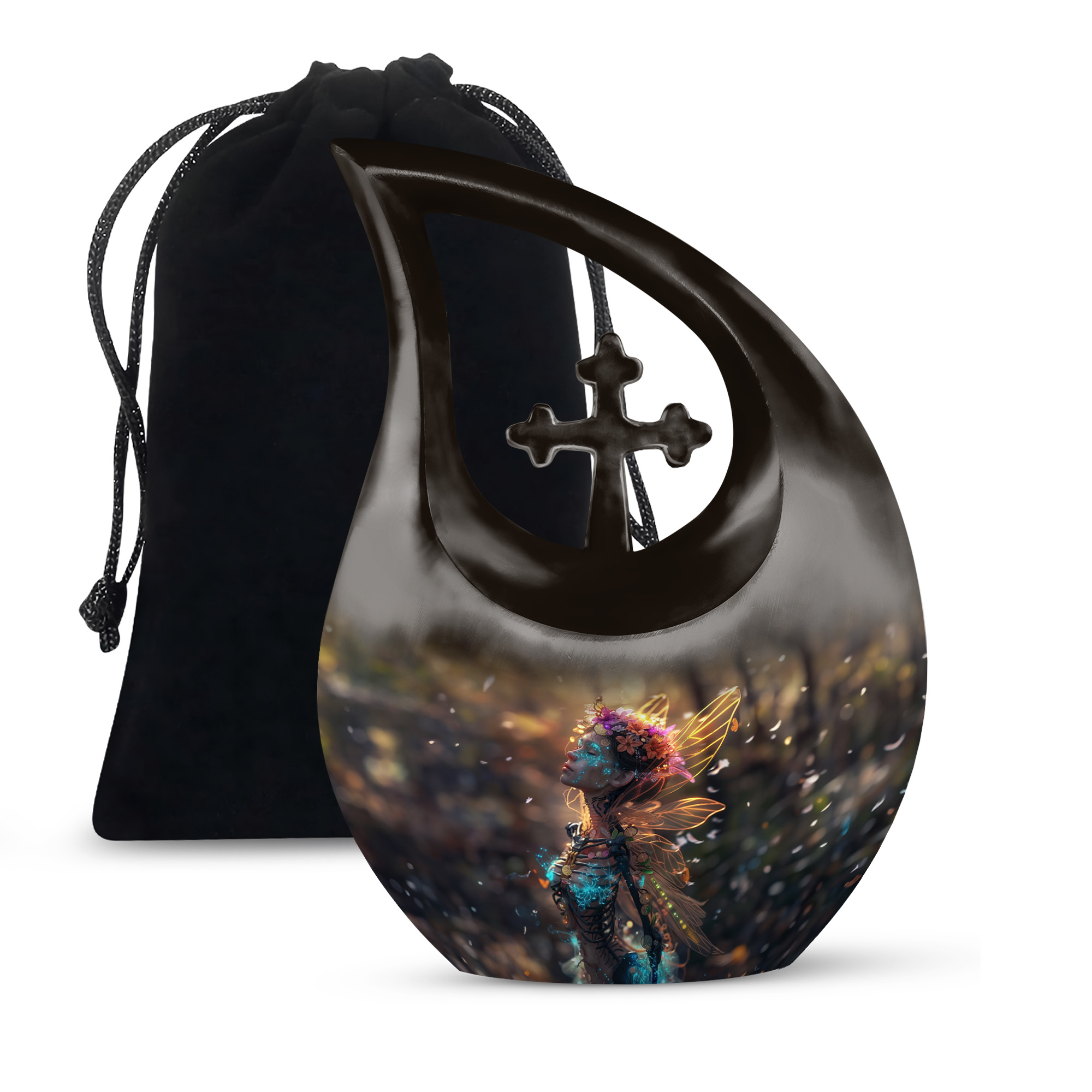 MUKTIVE Angles Urns for Women - Cremation Urns for Human Ashes Adult ...
