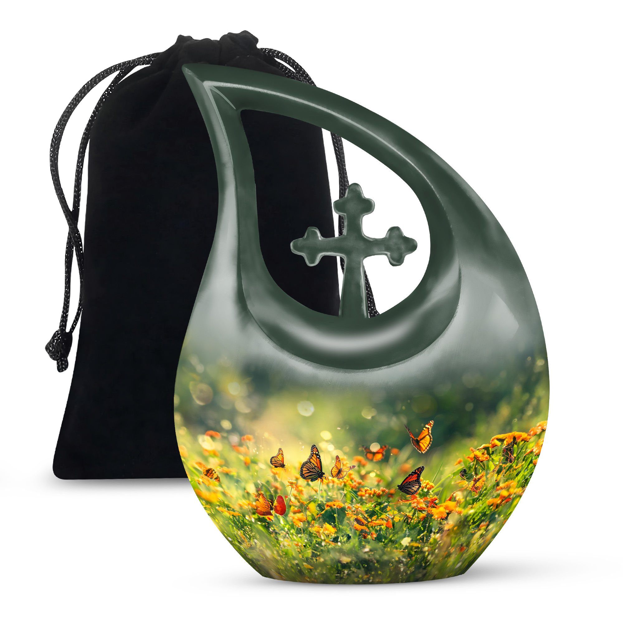 MUKTIVE Butterfly Cremation Urn for Ashes for Men & Women Remains ...