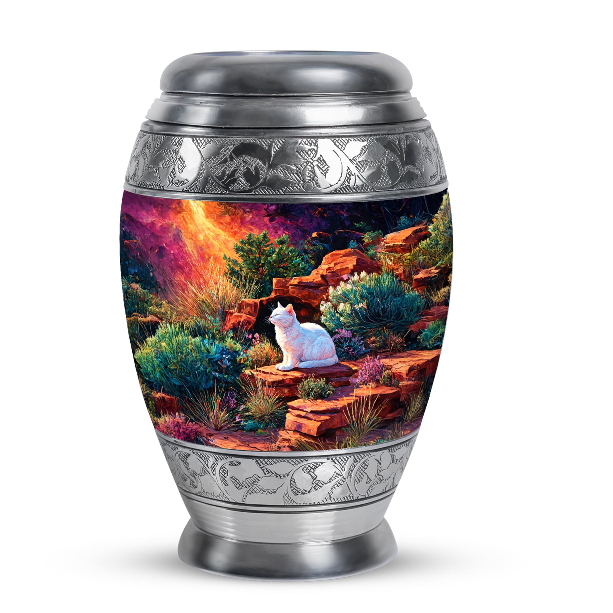 MUKTIVE Cat Keepsake Cremation Urns for Human Ashes Adult Female ...