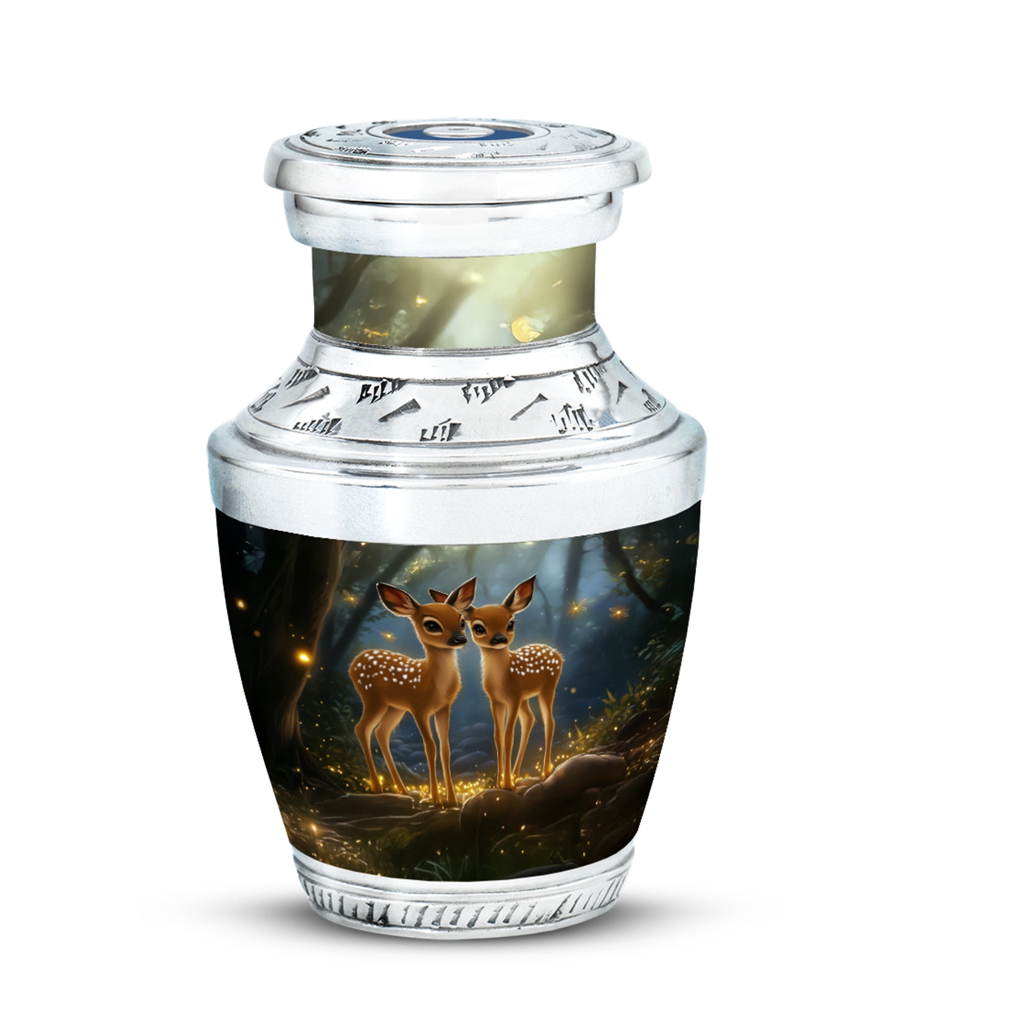 MUKTIVE Deer Cremation Urn - Miniature Funeral Urn for Ashes for Women ...