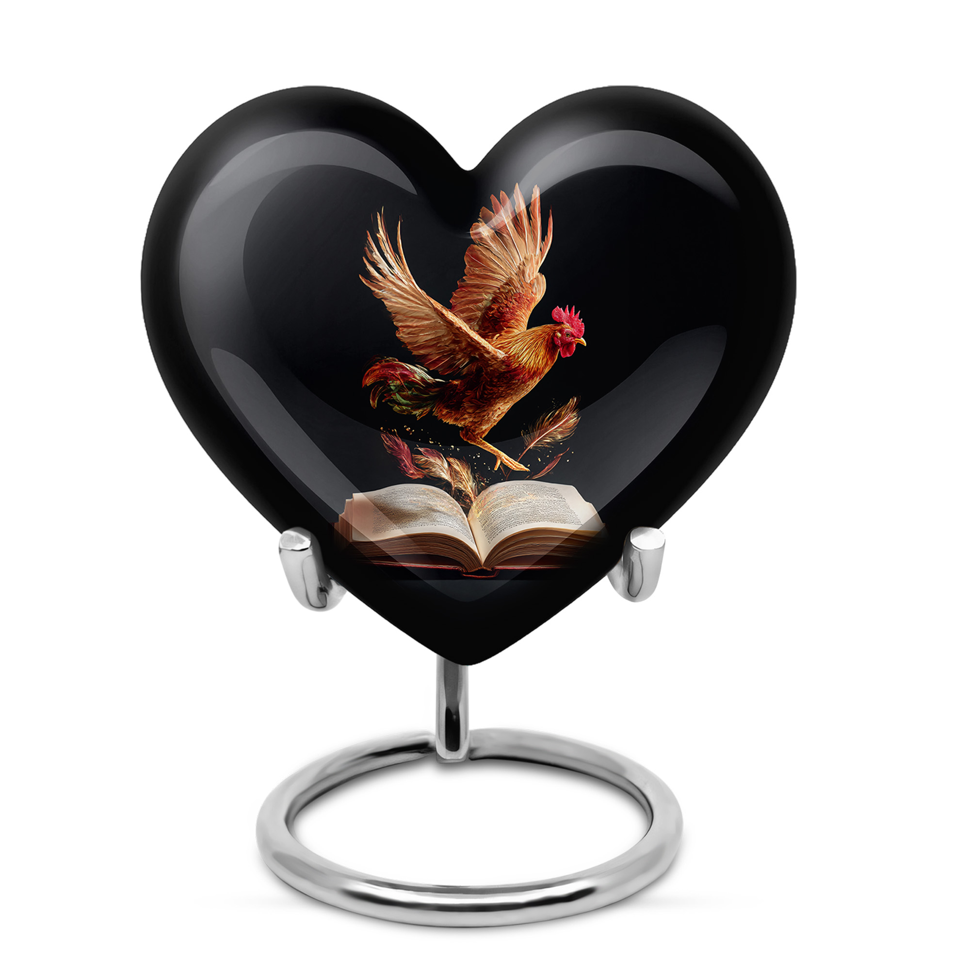 MUKTIVE Hen Urns for Human Ashes Adult for Burial & Memorial 3 Inch ...