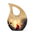 MUKTIVE Northern Cardinal Theme Cremation Urn for Men & Women ...