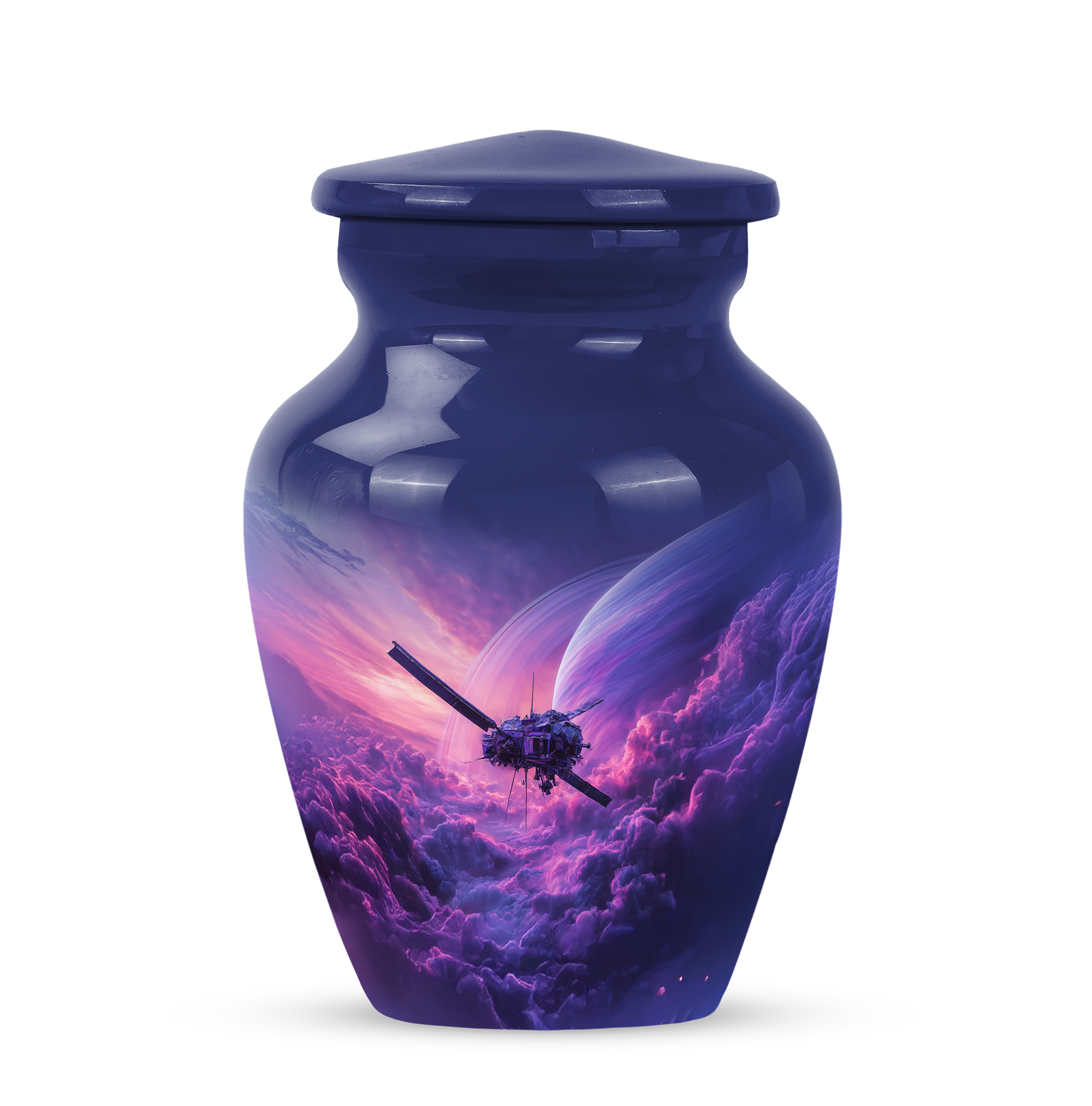 MUKTIVE Spaceship Cremation Mini Urns for Human Ashes Male & Female ...