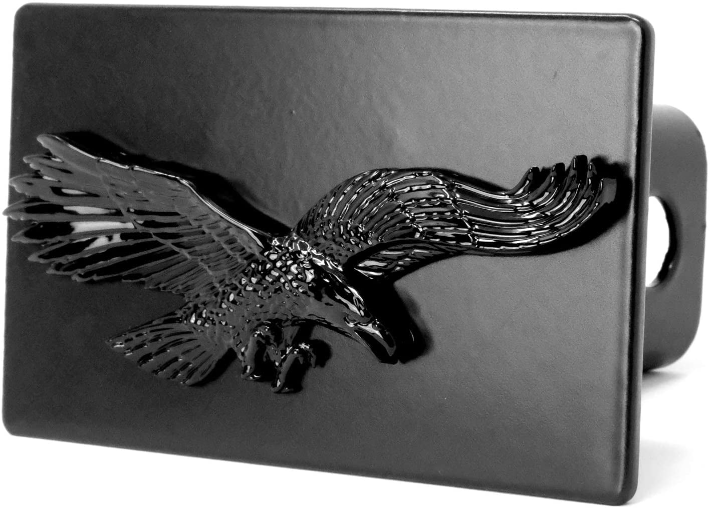 MULL 3D Flying Eagle Emblem Metal Trailer Hitch Cover (Fits 2" Receiver ...