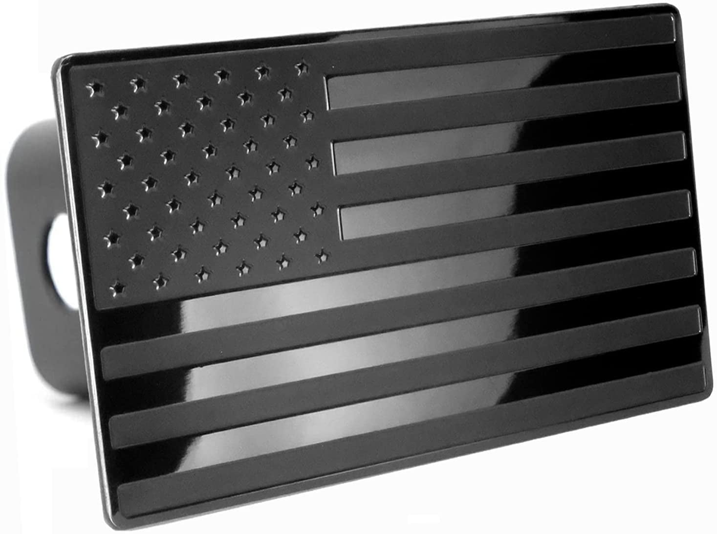 MULL Metal Black Flag Hitch Cover - Walmart.com