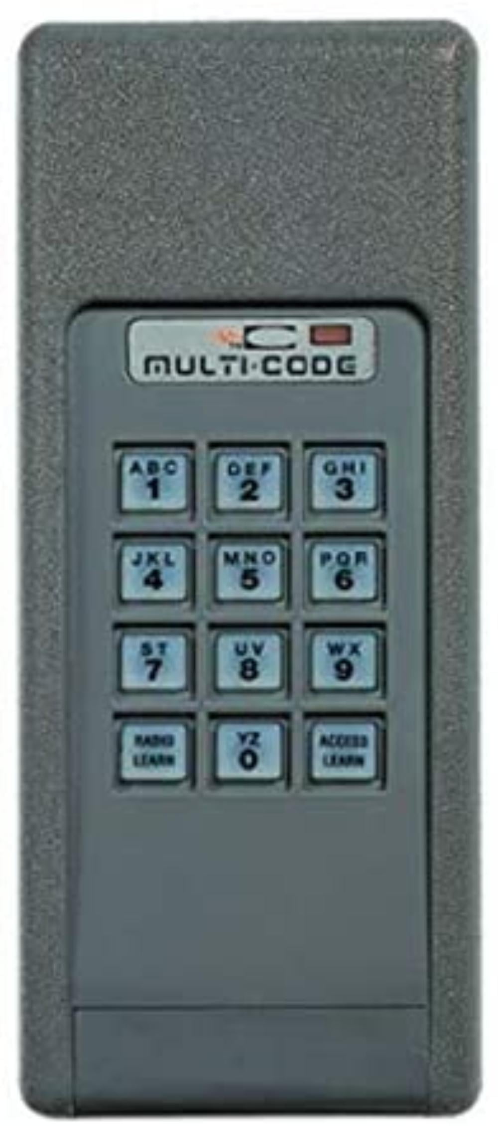 MULTI-CODE 4200 Garage Door Opener Keyless Entry 300MHz by Linear ...