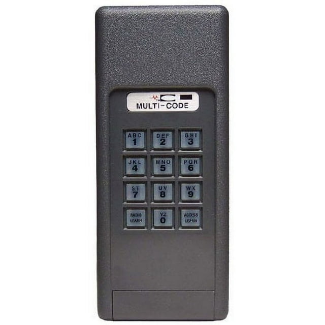 MULTI-CODE 4200 Wireless Keypad Access Garage Door Opener Keyless Entry ...