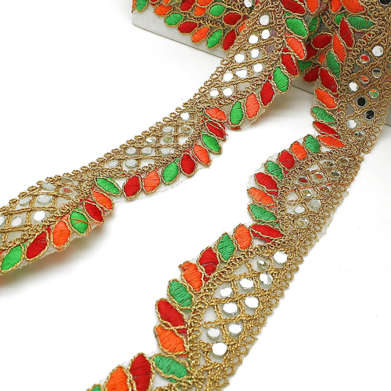 MULTI-COLOR MIRROR EDGING TRIM - sarahi.NYC - Walmart.com