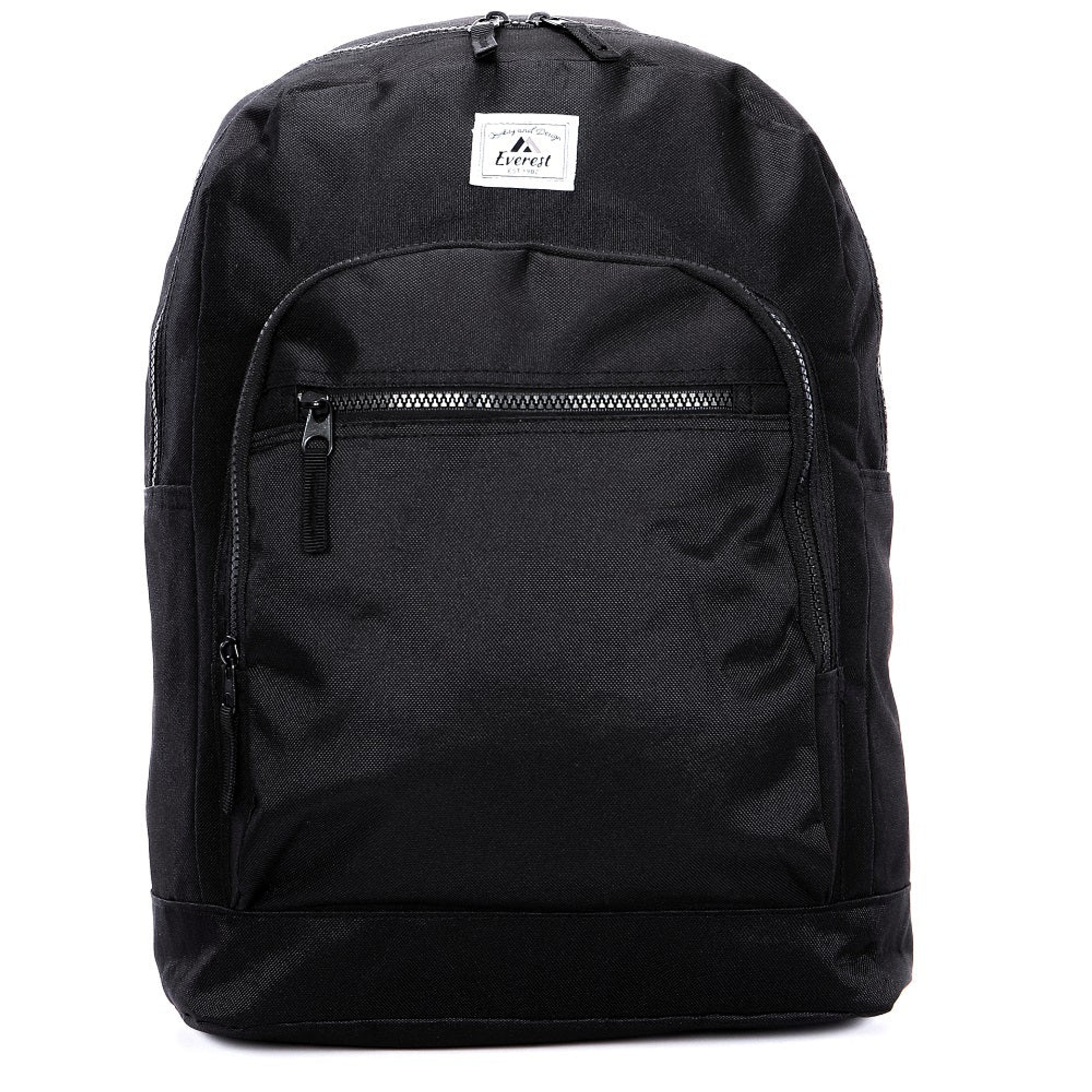 MULTI-POCKET DAYPACK BACKPACK[ BLACK ] - Walmart.com
