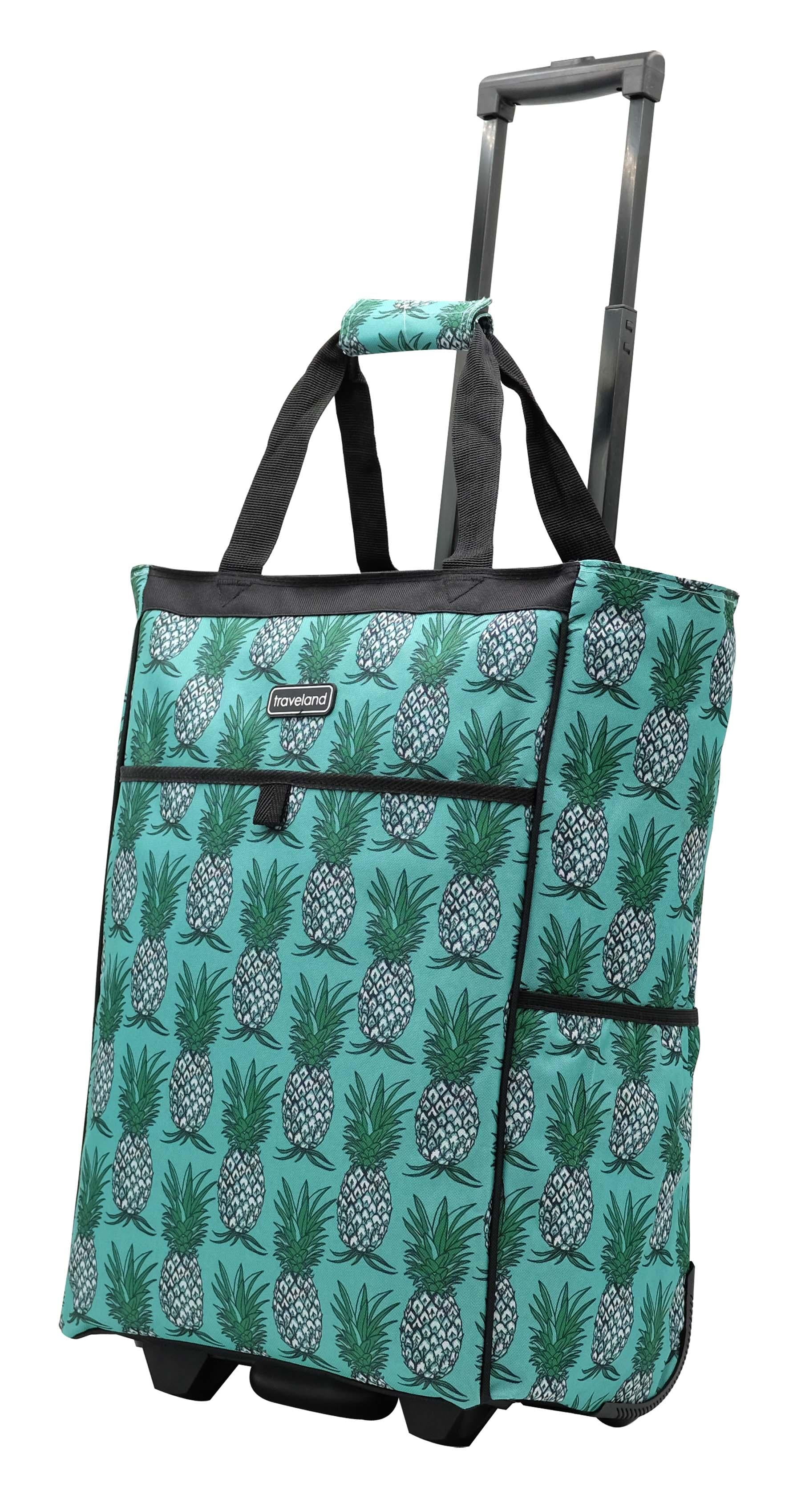 20" MULTI-PURPOSE ROLLING TOTE BAG-PINEAPPLE - Walmart.com