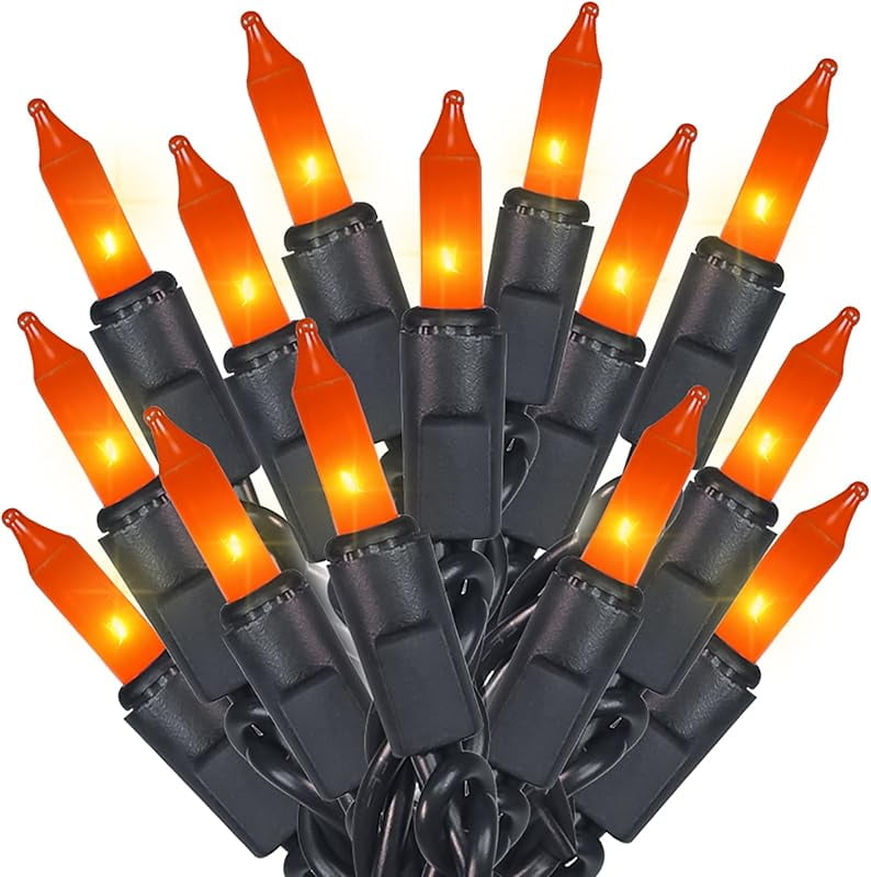 MULTI-SPARKING Red White and Blue String Lights - 35 Count 4th of July ...