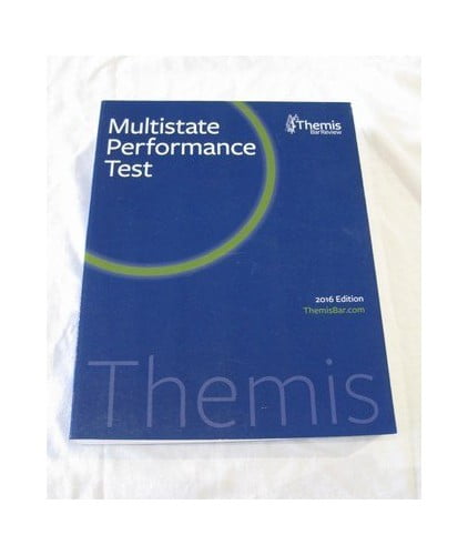 Pre-Owned Multistate Performance Test, 2016 Edition (Paperback ...