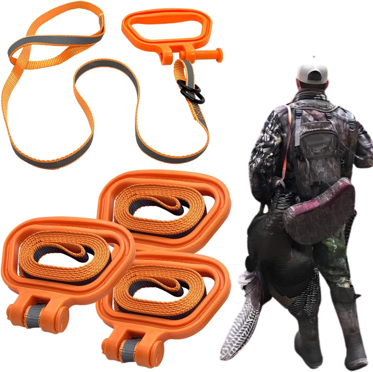 MULTUS Perfect Turkey Tote, Turkey Drag, Turkey Carrier, Turkey Hauler ...