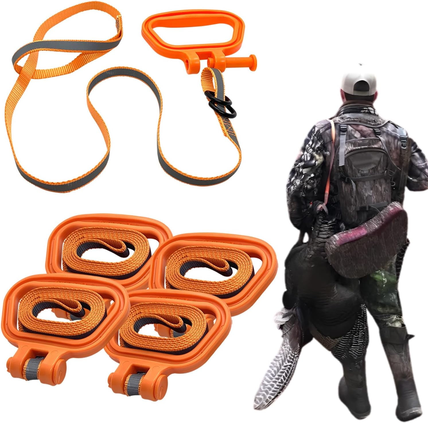 MULTUS Perfect Turkey Tote, Turkey Drag, Turkey Carrier, Turkey Hauler ...