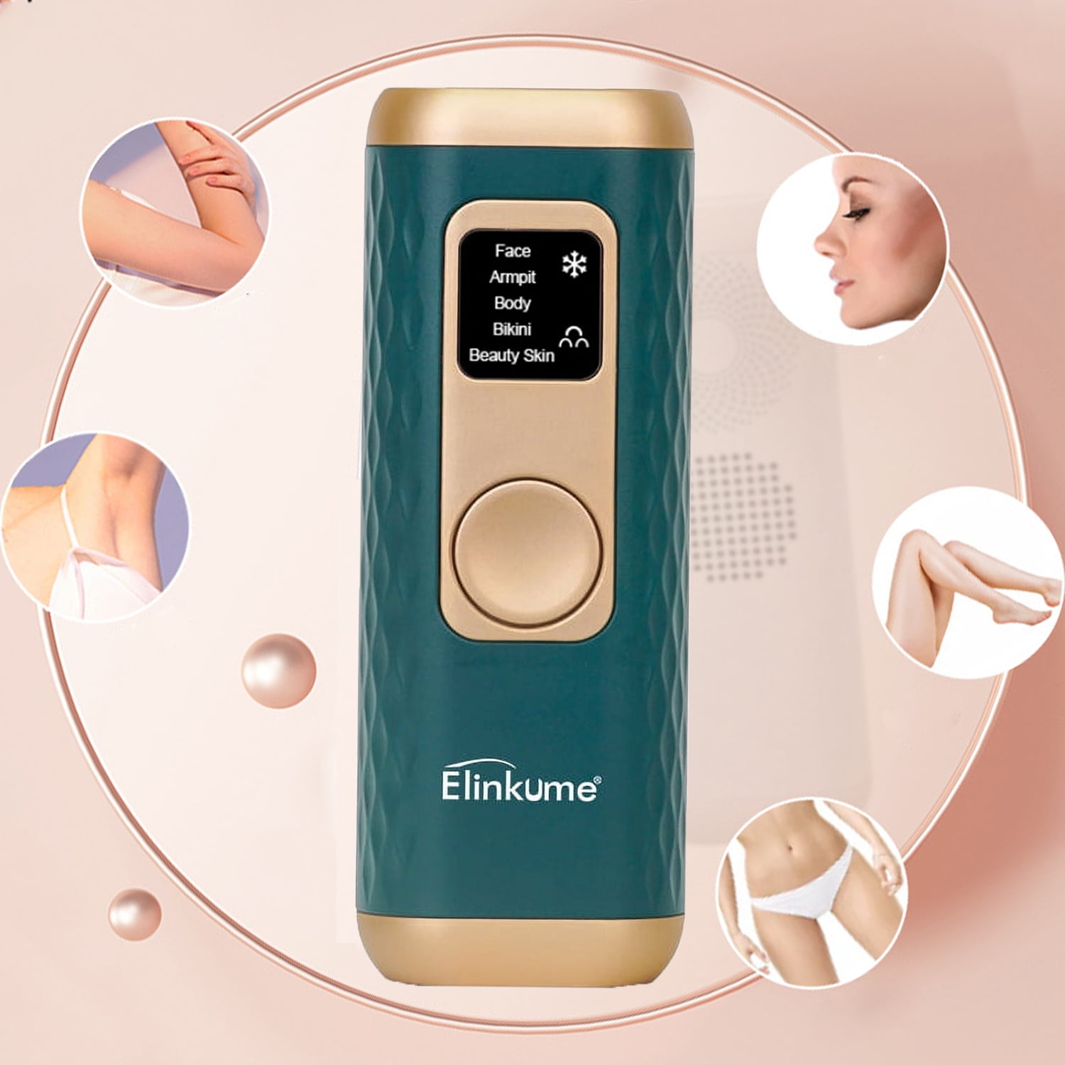 MUMENG IPL Epilator Portable Electric Shaver Ms. Rotary Wet Leg ...