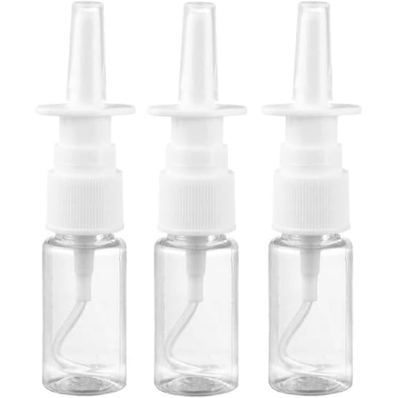 MUMQAQ 10ml Nasal Spray Bottles Mist Spray Bottle Clear Empty Rhinitis ...