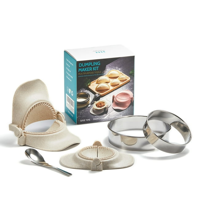 MUMSUNG Dumpling Maker, Empanadas Press Mold Set With Ring Cutter and ...