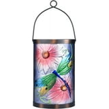 MUMTOP Solar Lantern 14.75" Dragonfly LED Lamp Decorative Hanging ...