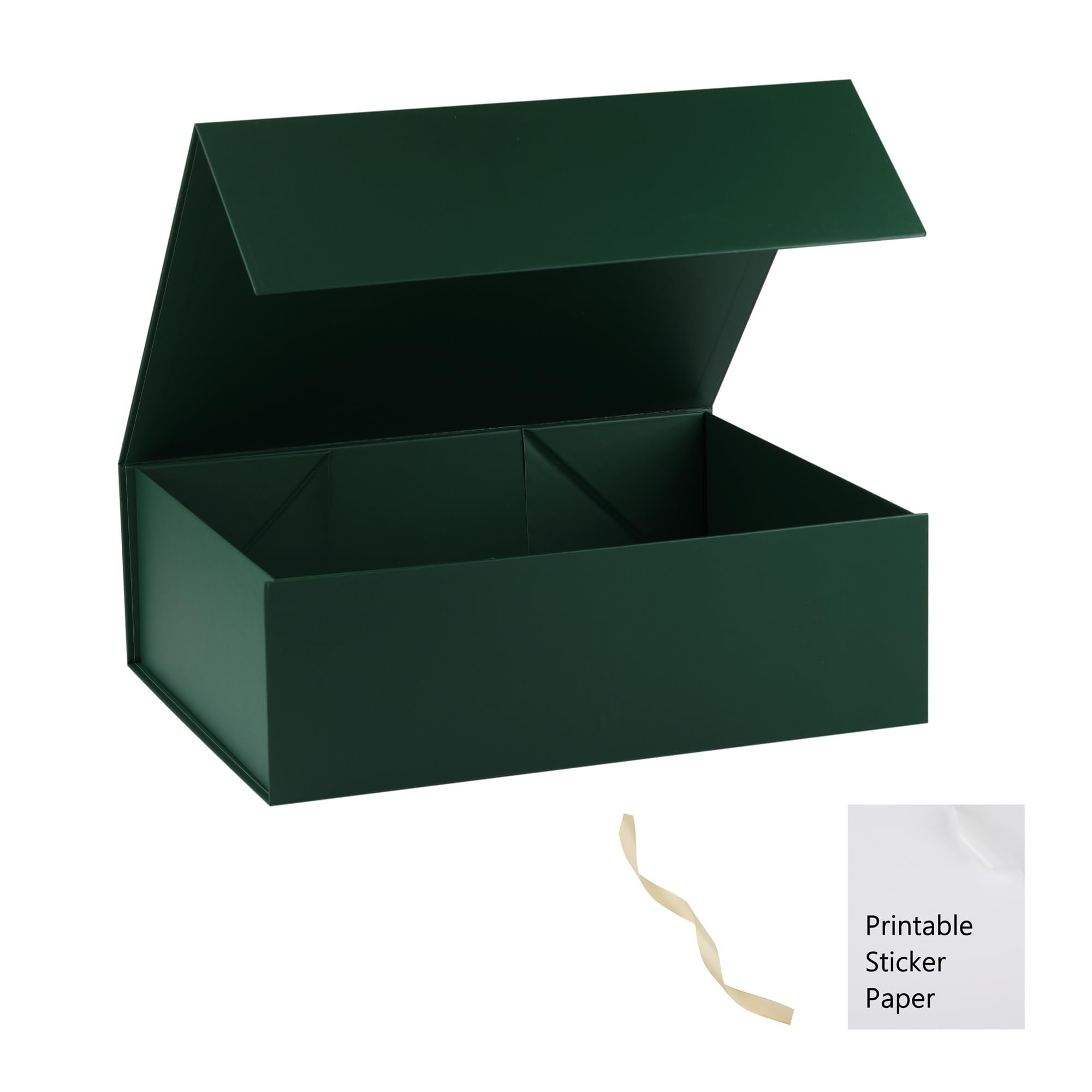 MUMUPACK Green Gift Box,10x7.3x3.5 Gift Boxes With Lids For Presents ...