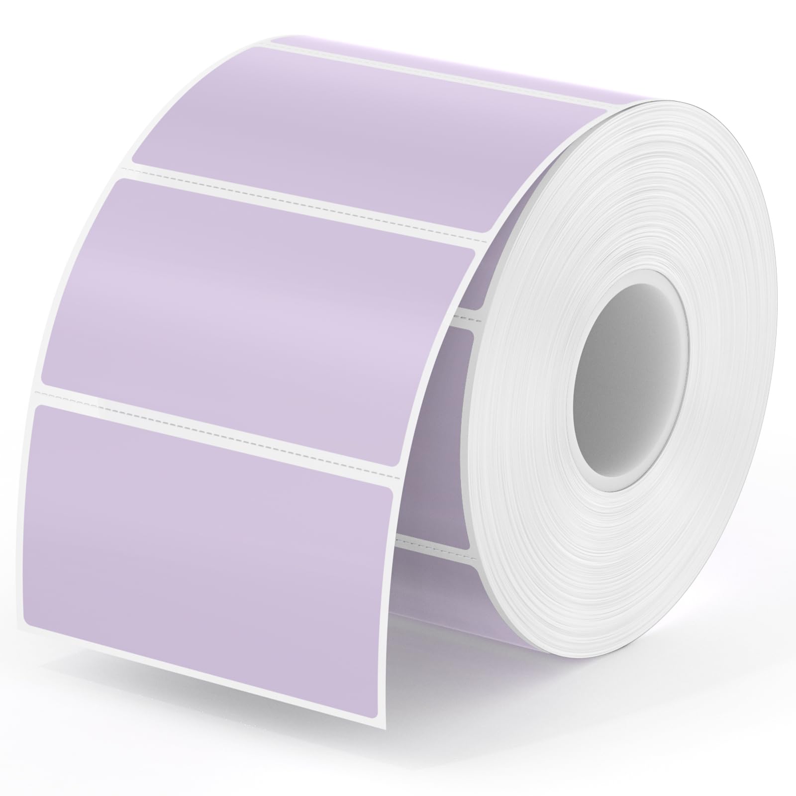 MUNBYN 2.25"x1.25" Purple Thermal Sticker Labels for Thermal Label ...