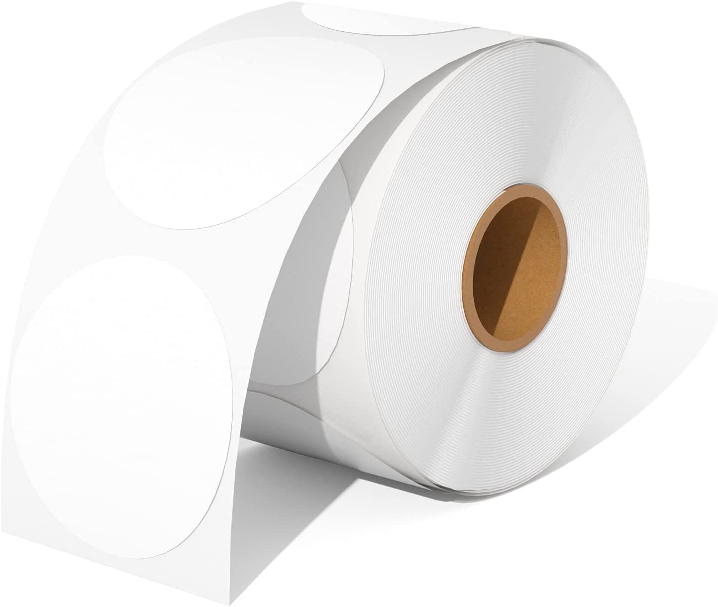 MUNBYN 2" Circle Thermal Printer Sticker Labels, Self-Adhesive, 750 ...