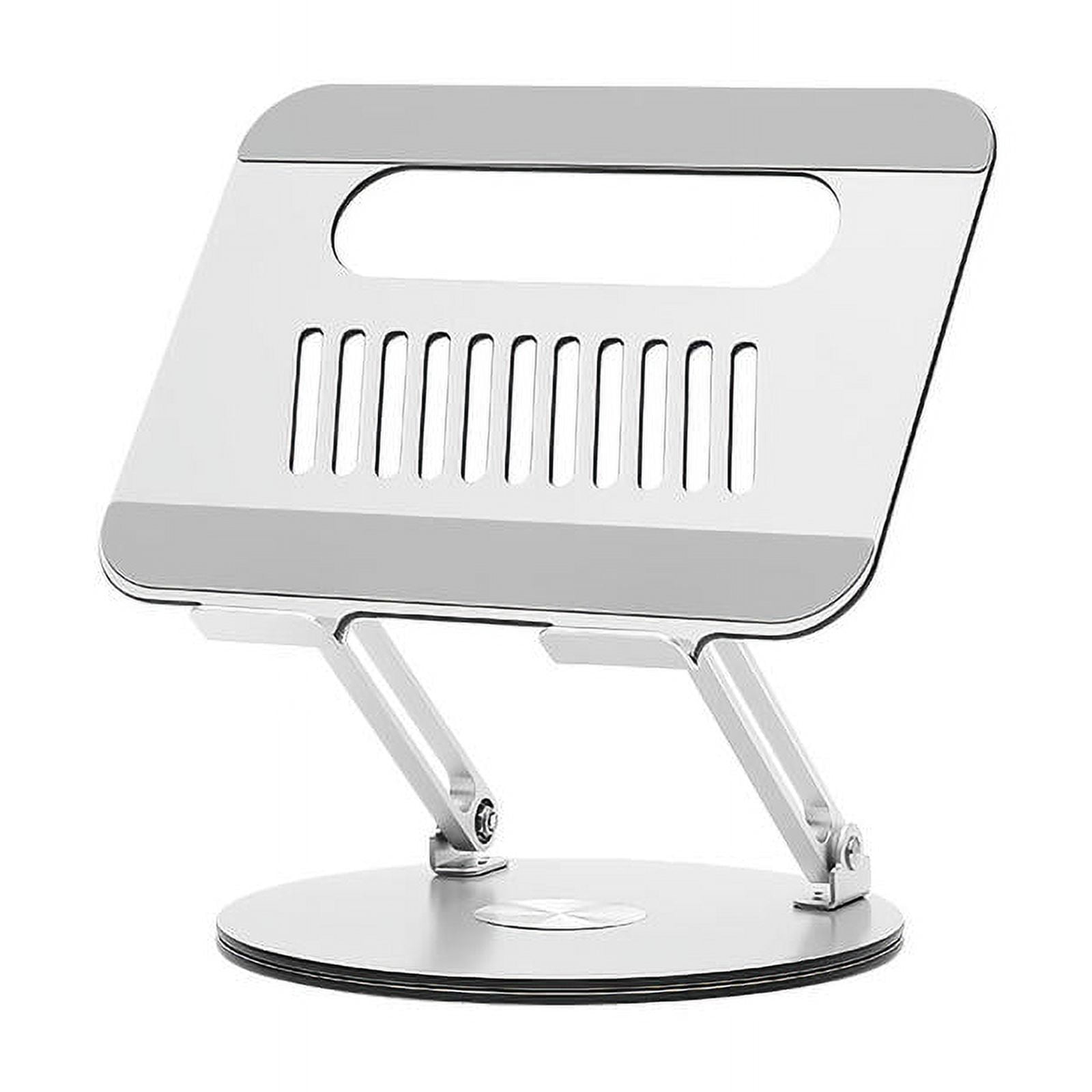 【MUNBYN 360° Rotating Laptop Stand】Adjustable Foldable Aluminum Laptop ...